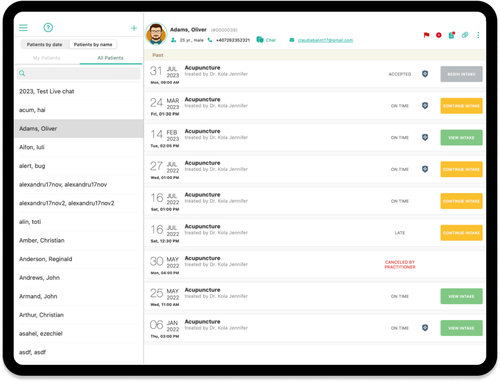 Acupuncture Software for Recent Grads | Unified Practice