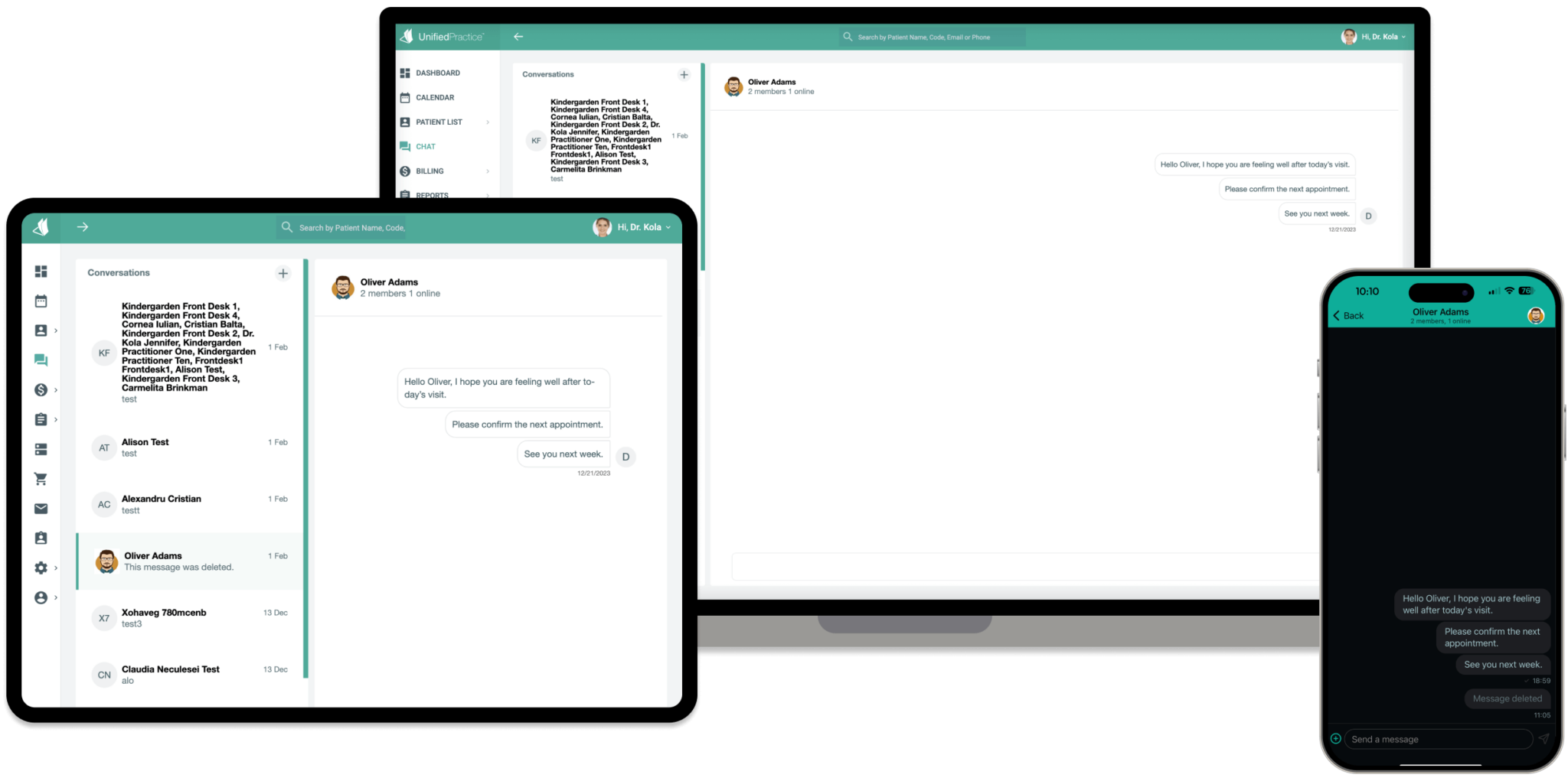 Client Communication Solutions | Unified Practice